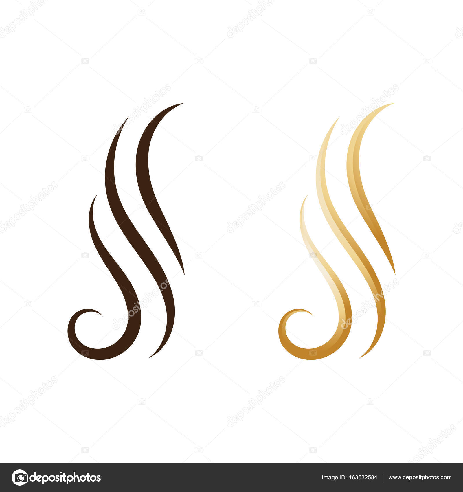 Hair Logo Vector Symbol Illustration Icon Stock Vector Image by ...