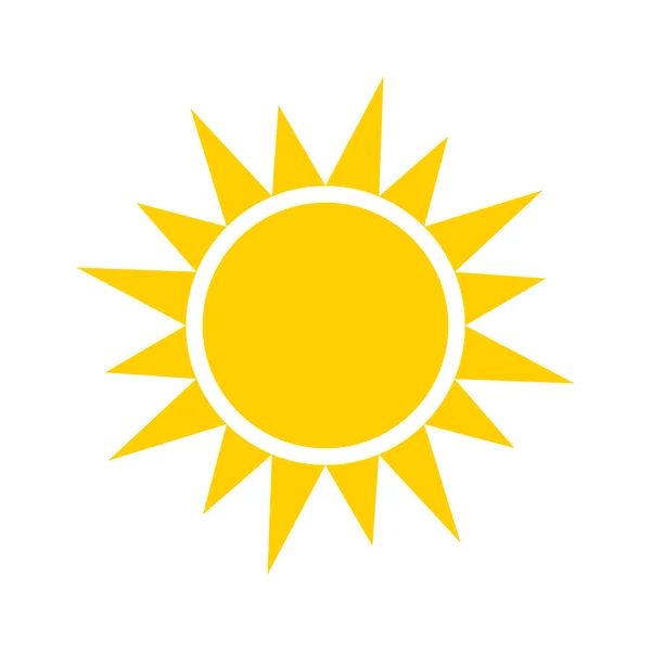 Sun Icon design — Stock Vector © Meranda #110865568