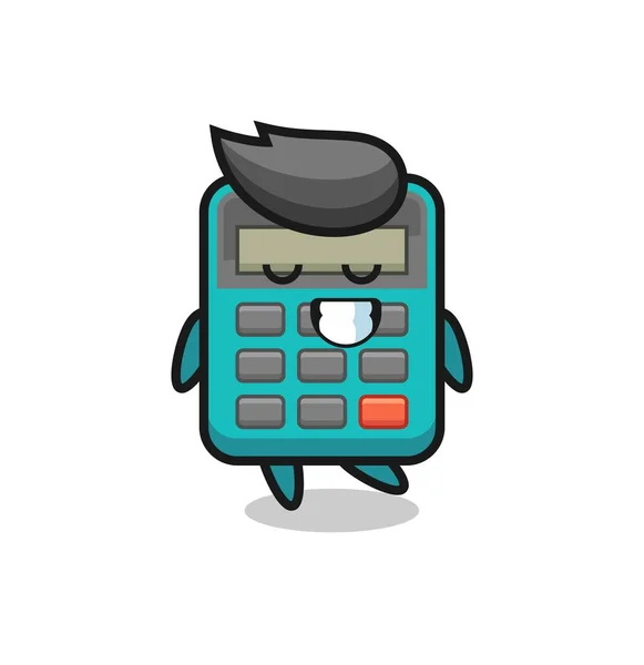 Cute Calculator Character Suspicious Expression Cute Style Design Shirt ...