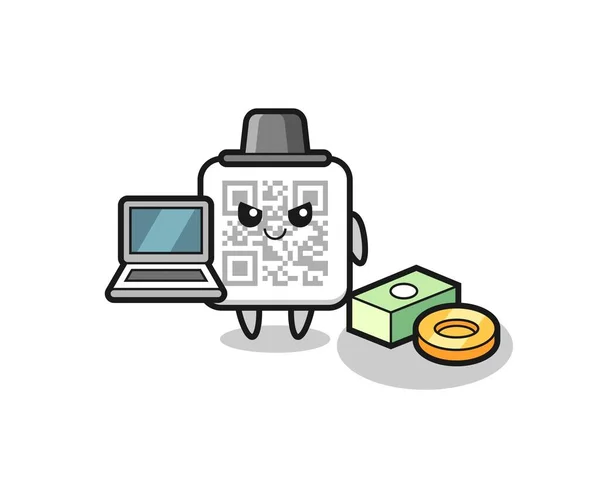 Cute Code Social Media Thumbs Symbol Cute Design Stock Vector by ...