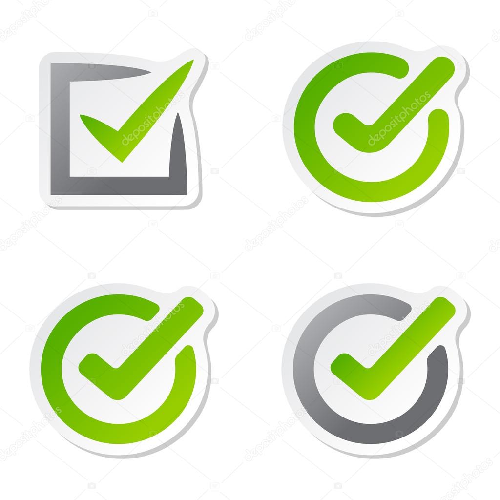 Check box icons vector set. Stock Vector by ©VectorShow 119614216