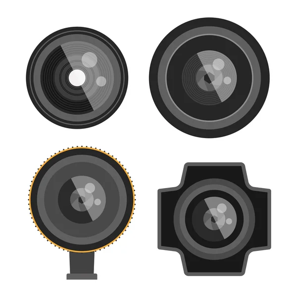 Photo optic lenses vector icon Stock Vector Image by ©VectorShow #119865202