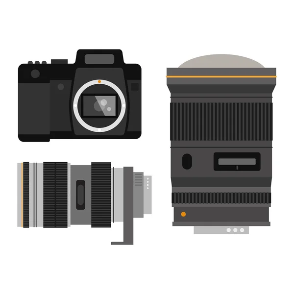 Photo optic lenses vector set. Stock Vector Image by ©VectorShow #120031946