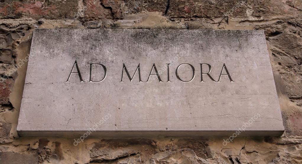 Ad maiora meaning | Ad maiora. A Latin phrase meaning Towards greater ... Ad maiora meaning | Ad maiora. A Latin phrase meaning Towards greater ...