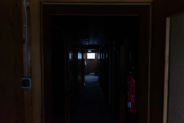 Dark Hallway And Exit Stock Photo by ©DesignPicsInc 31718223