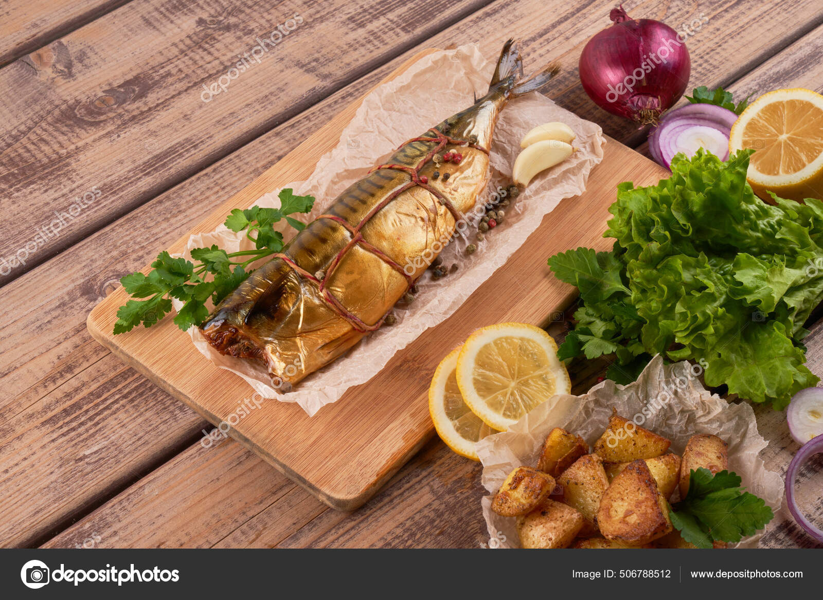 Lemon Garnish For Fish