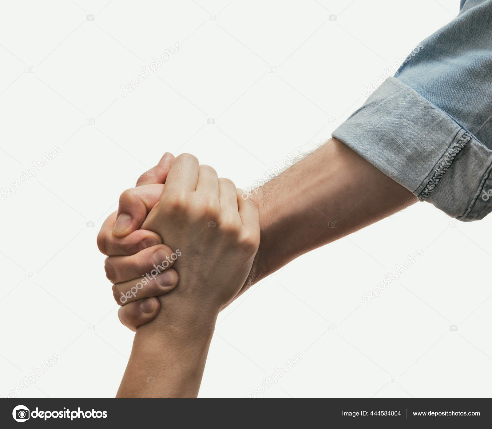 Human's Hand Saving Another Human Concept Salvation Donorship Helping ...