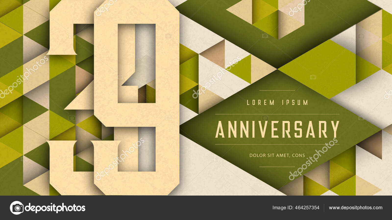 Anniversary Emblems Celebration Logo 39Th Birthday Vector Illustration ...