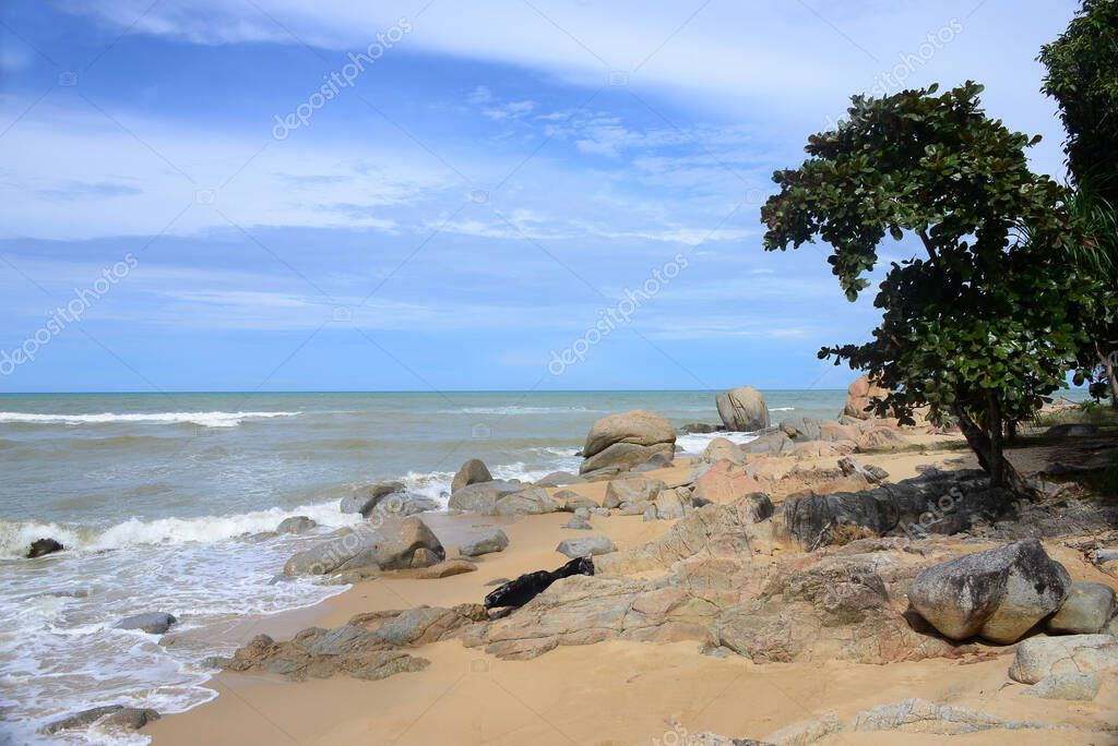 Ao Manao Beach Part of Ao Manao-Khao Tanyong National Park,the ...