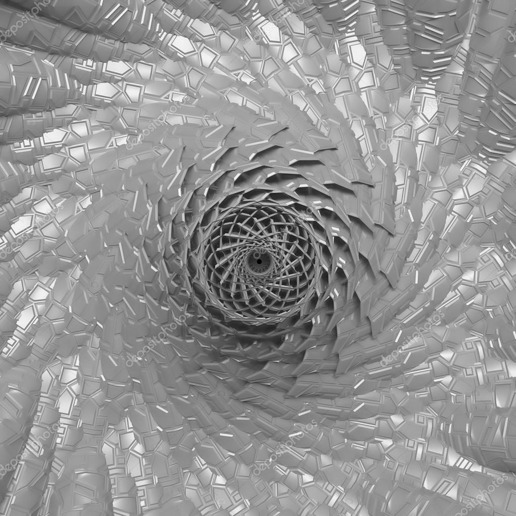 3d render abstract twisted surface. — Stock Photo © warrior3d #117783240