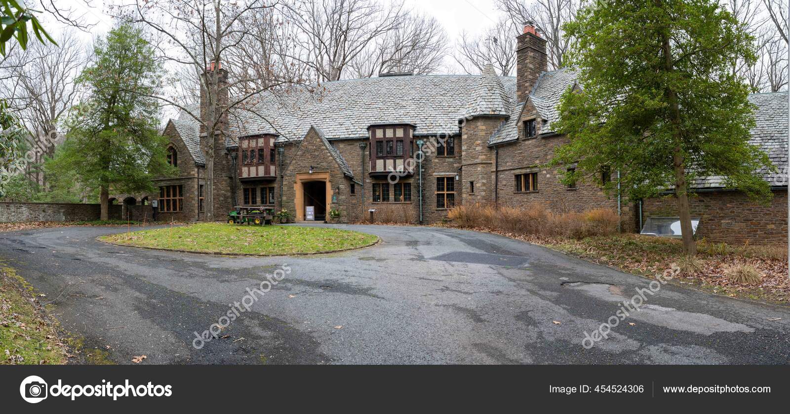 Reading Pennsylvania December 2020 View Nolde Forest Castle Mansion ...