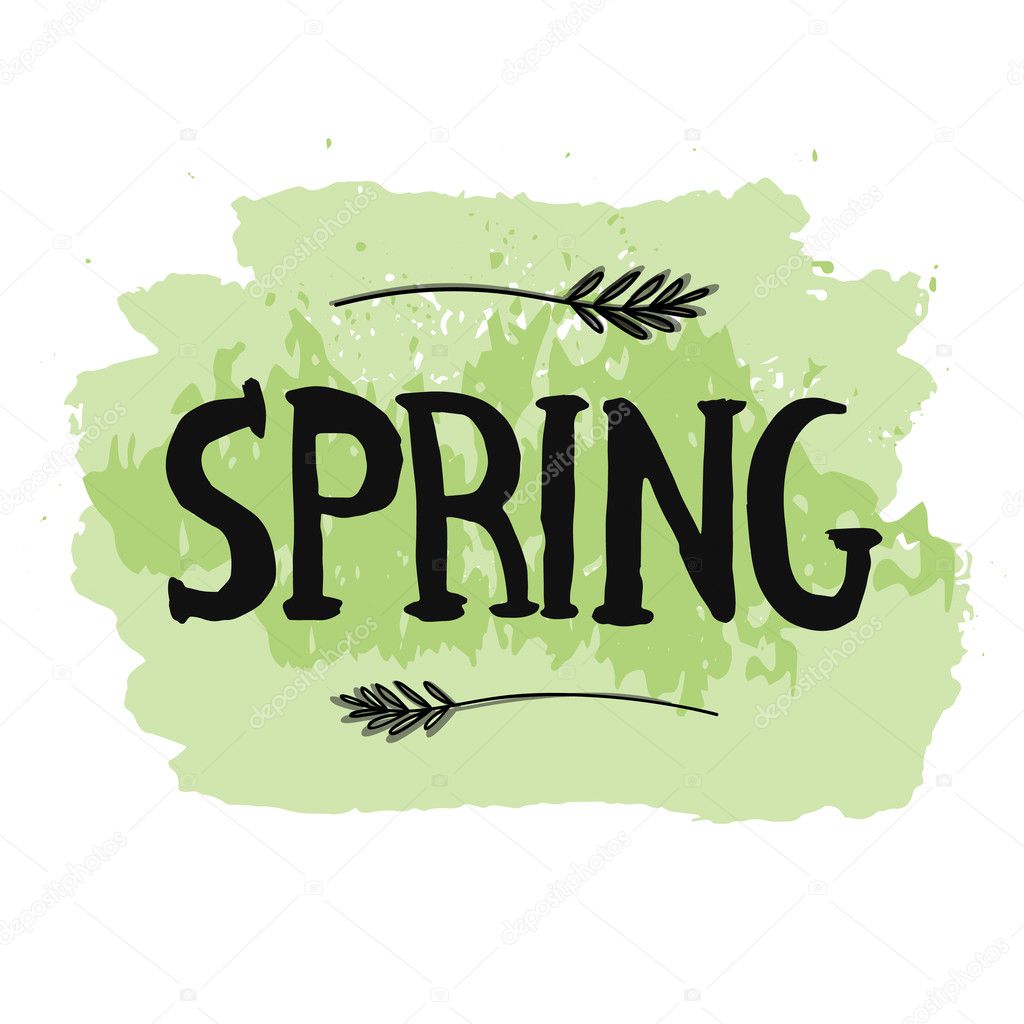 Hand lettering word Stock Vector by ©marssanya 121561976