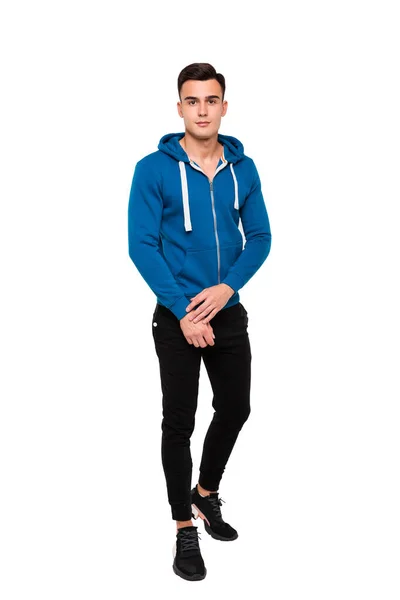 Young Man Standing White Background Stock Photo by ©rostov777 467195512