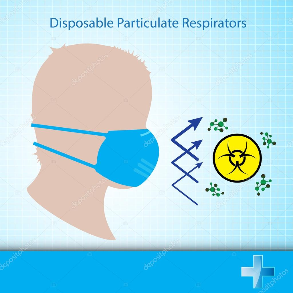 Safety mask protect virus Stock Vector Image by ©pixtumz@hotmail.com ...