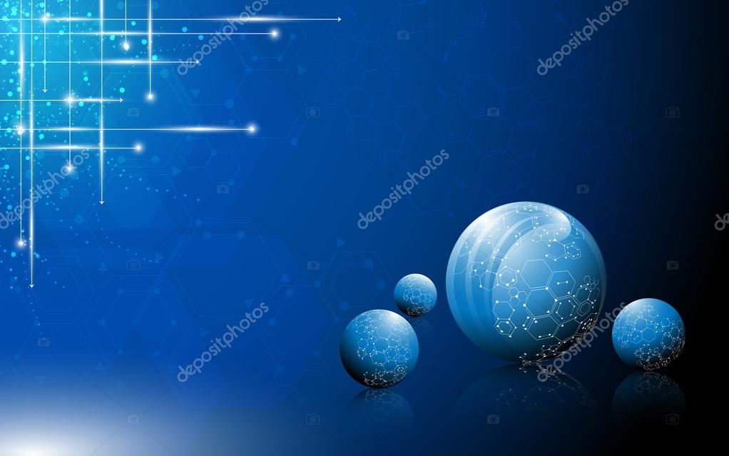 Science balls molecular structure Stock Vector by ©pixtumz@hotmail.com ...