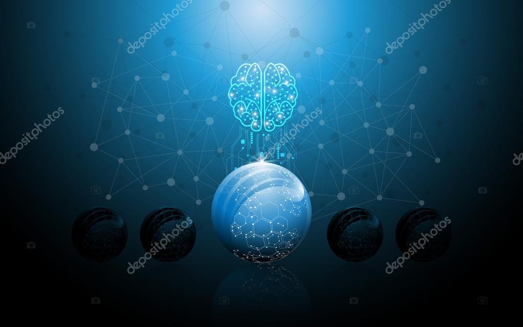 Idea science technology background Stock Vector by ©pixtumz@hotmail.com ...