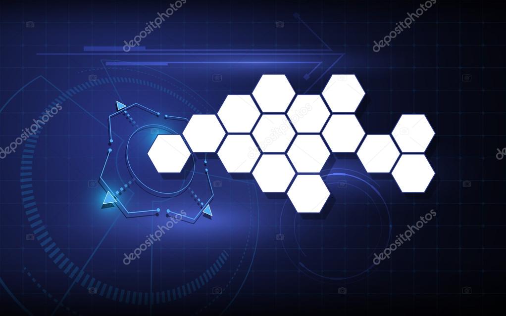 Circular tech sci fi background Stock Vector Image by ©pixtumz@hotmail ...