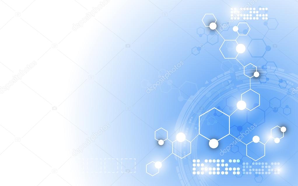 Vector science innovation concept abstract background ⬇ Vector Image by ...