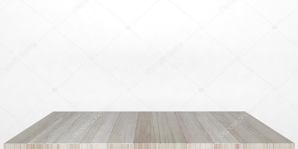 3d rendering wooden table on white background Stock Photo by ©gioiak2 ...