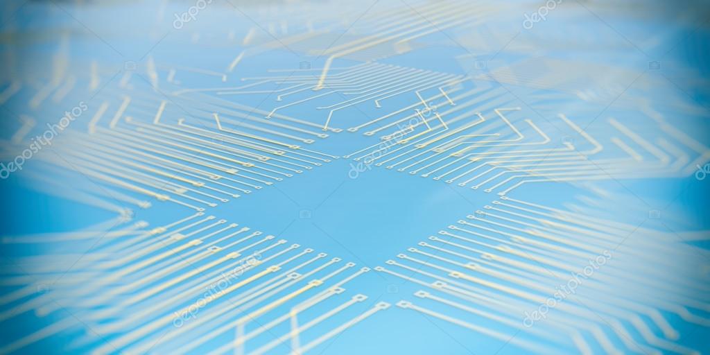 3d rendering electronic circuit Stock Photo by ©gioiak2 122567654