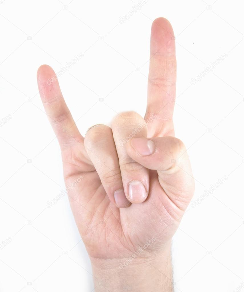 Hands Making Peace Sign