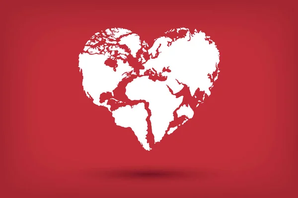 100,000 Mundo en corazon Vector Images | Depositphotos