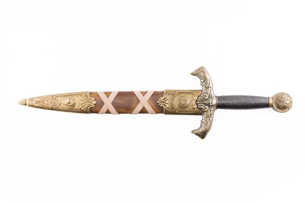 Roman military dagger on white background Stock Photo by ©JmaxStudio ...
