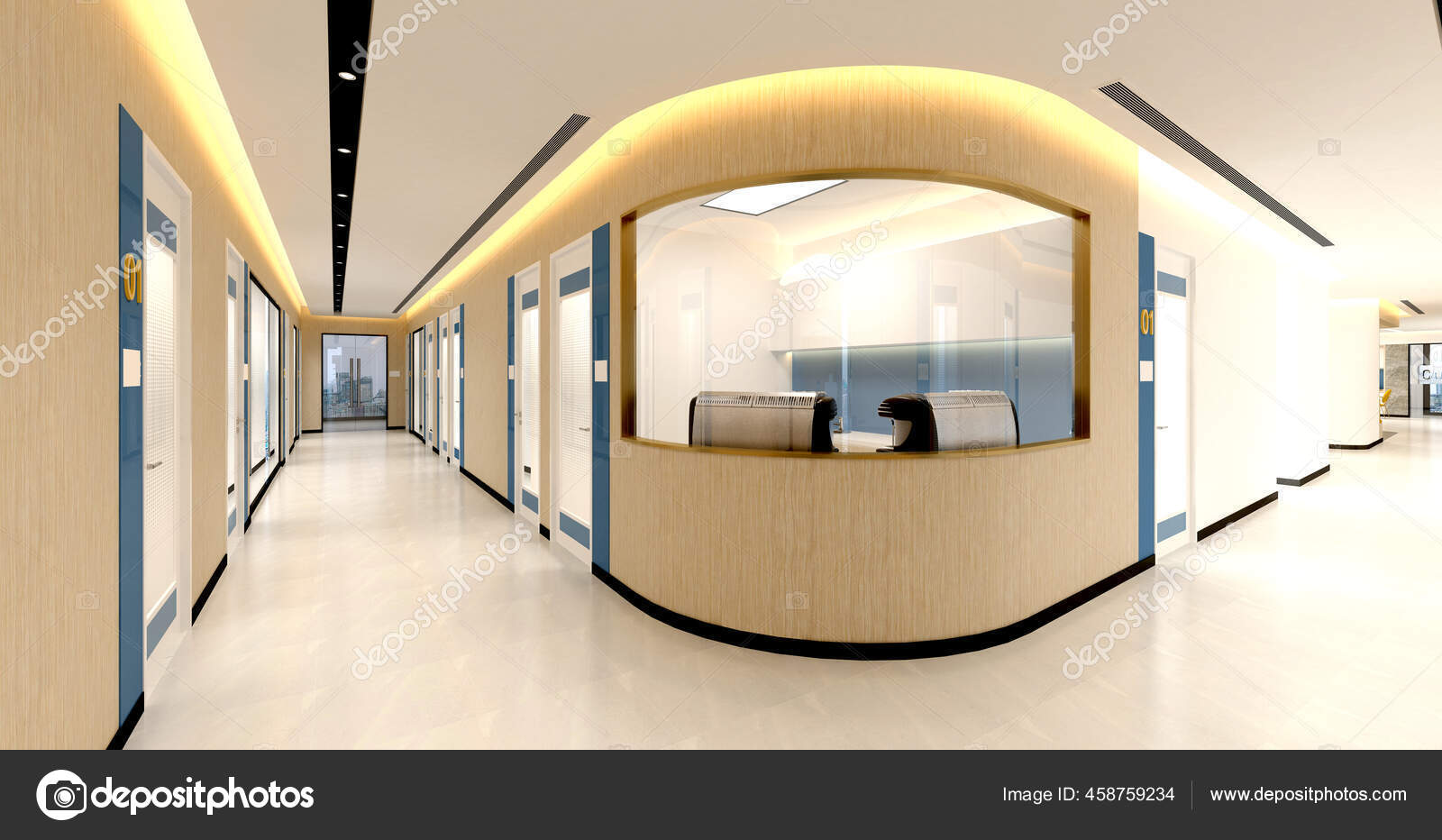 Modern Hospital Room