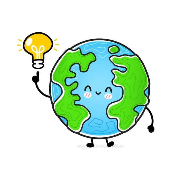 Cute Sad Funny Earth Planet Character Stock Vector By ©kahovsky 410792836
