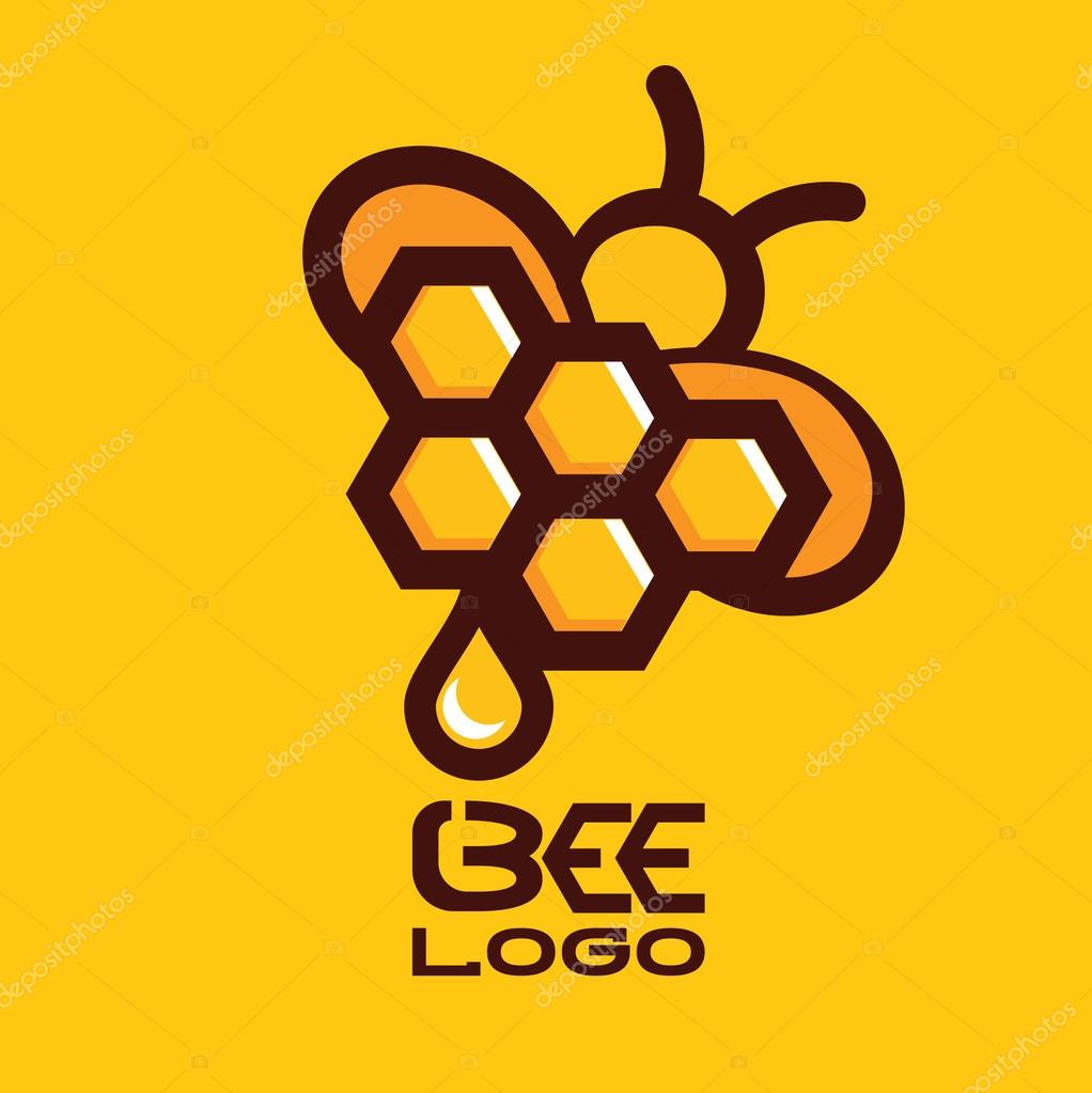 Bee logo design Stock Vector Image by ©inspiredrive #118332886