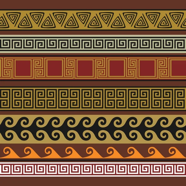 Greek pattern colored Stock Vector Image by ©kinanik #26477451