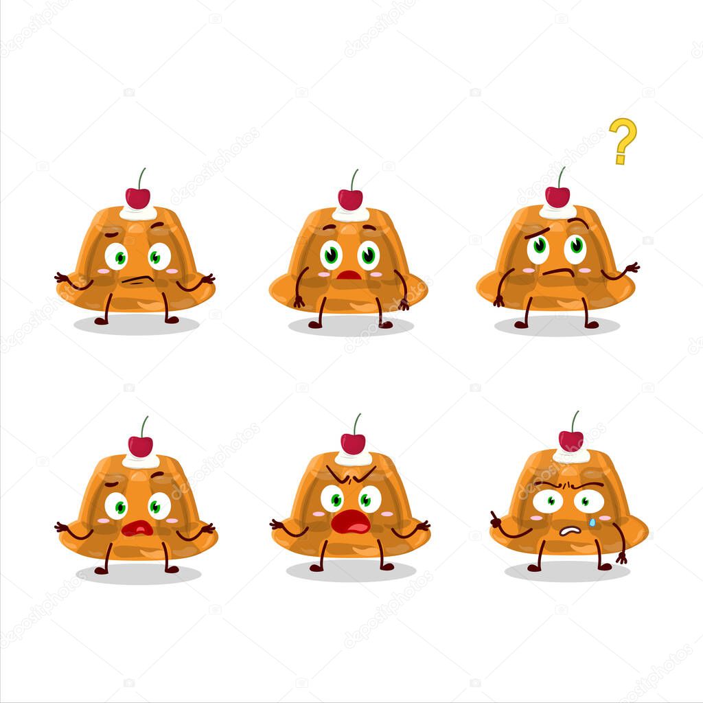 Personaje de dibujos animados de pudín naranja con cerry con qué ...