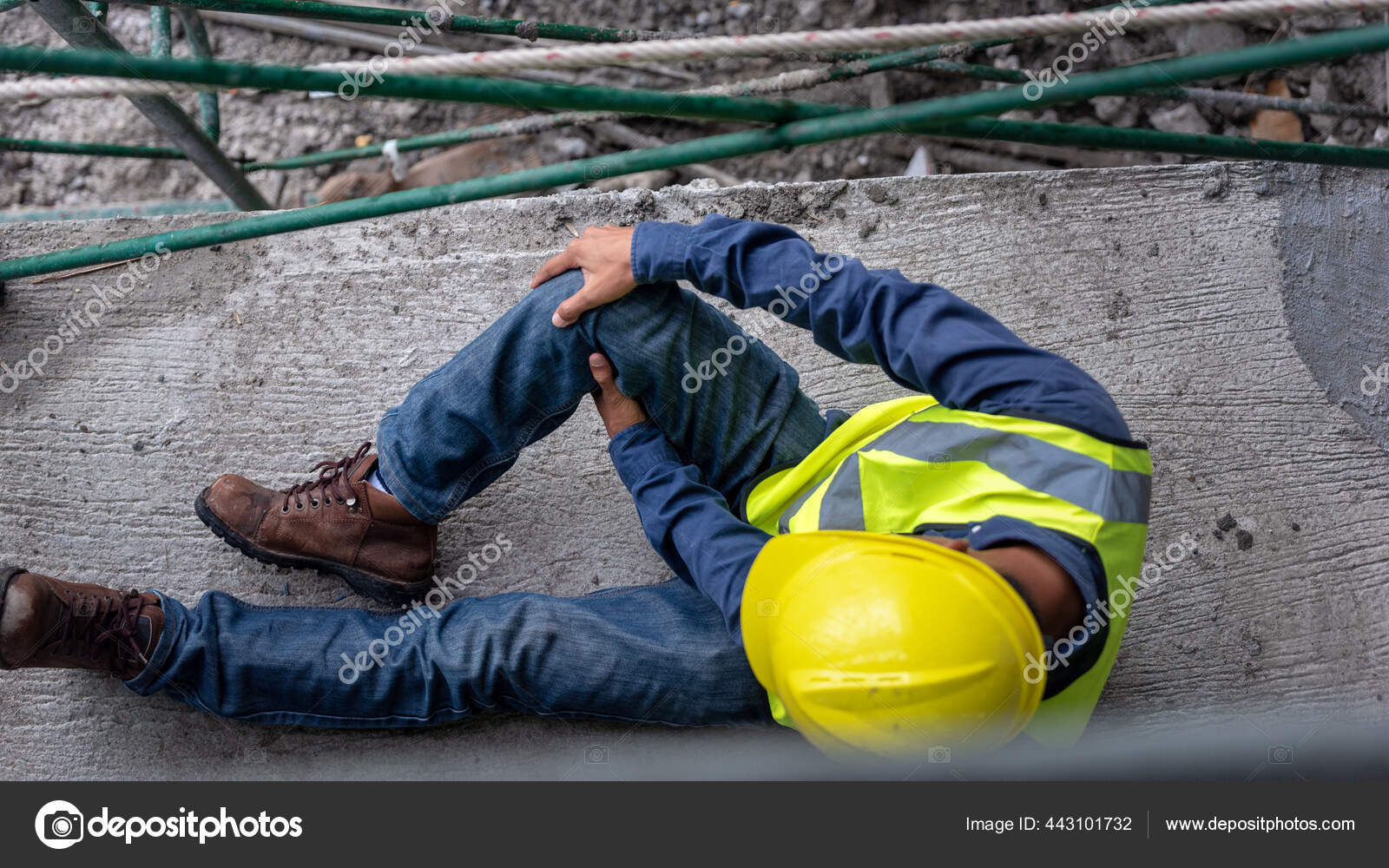 Construction Worker Fall