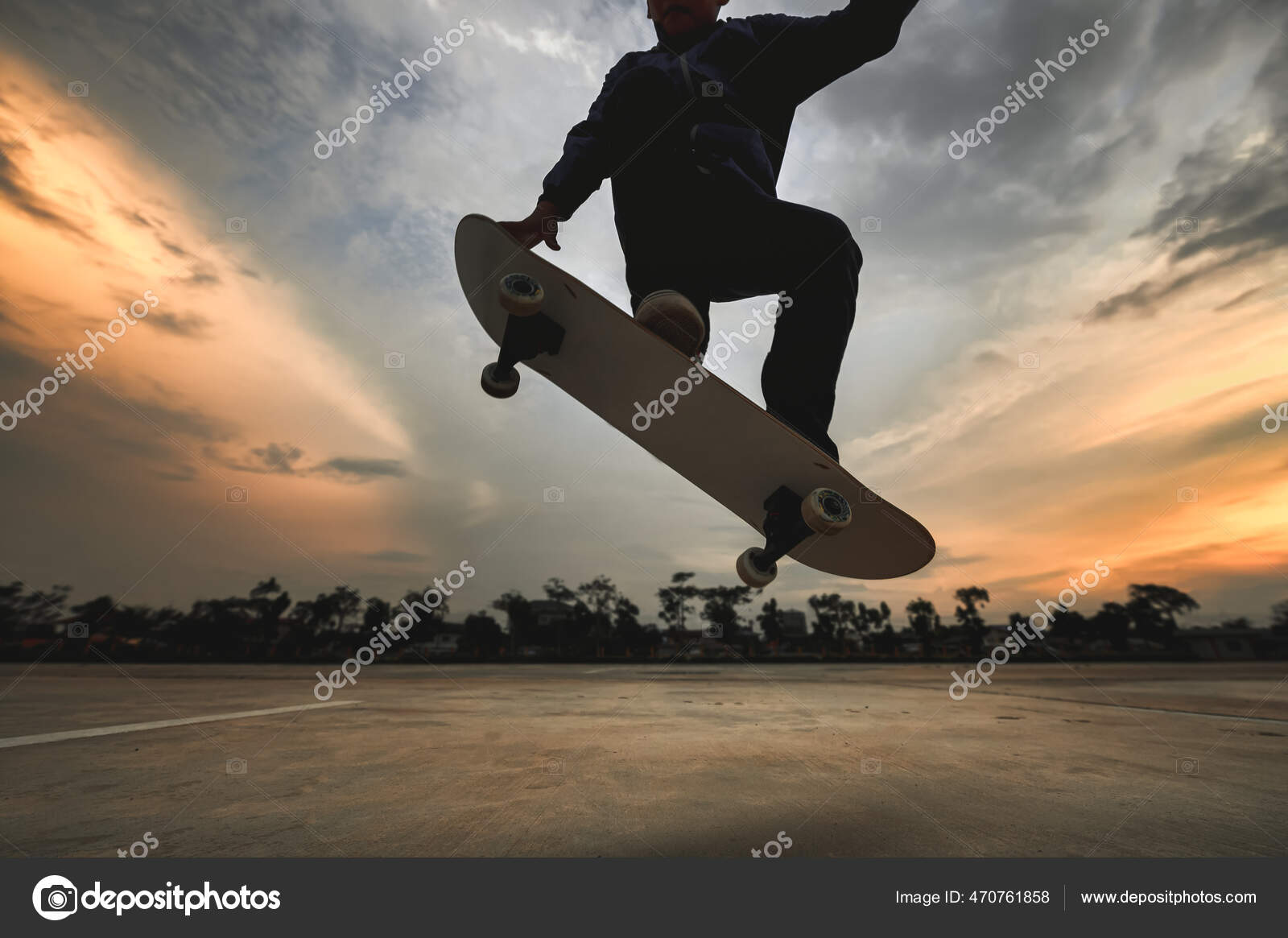 Skateboarding Tricks Ollie