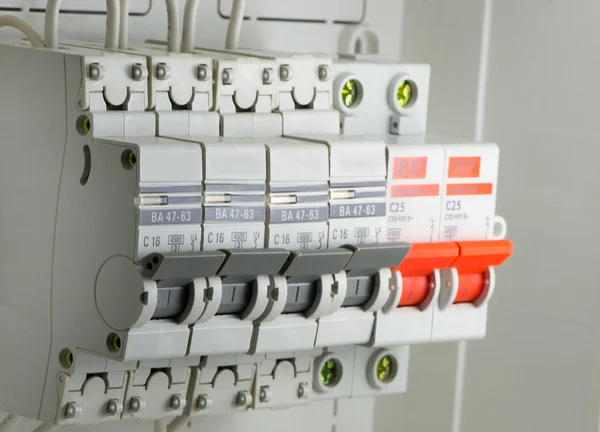 Circuit Breakers Different Colors Stock Photo by ©Tom934 202617782