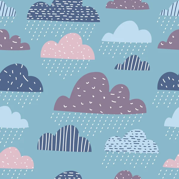 Seamless Clouds Pattern Stock Vector Image by ©ivaleks #127412794