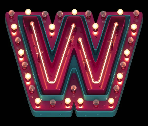 Neon Letter Background Stock Photo by ©vrender 516637084