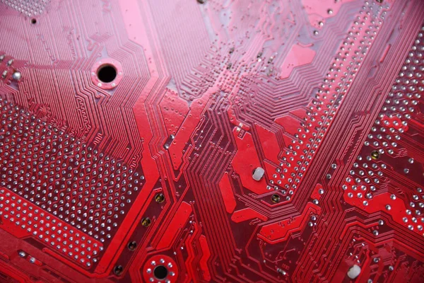 Computer motherboard and electronical components cpu gpu memory and ...