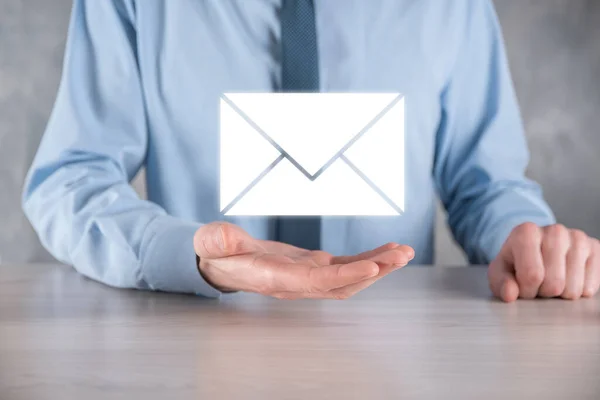 Email and user icon,sign,symbol marketing or newsletter concept ...