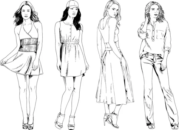 100,000 Divat lany rajz Vector Images | Depositphotos