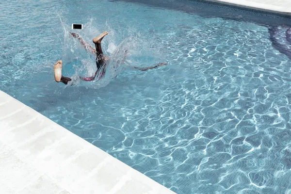 Formas de tirarse a la piscina Stock Photos, Royalty Free Formas de ...