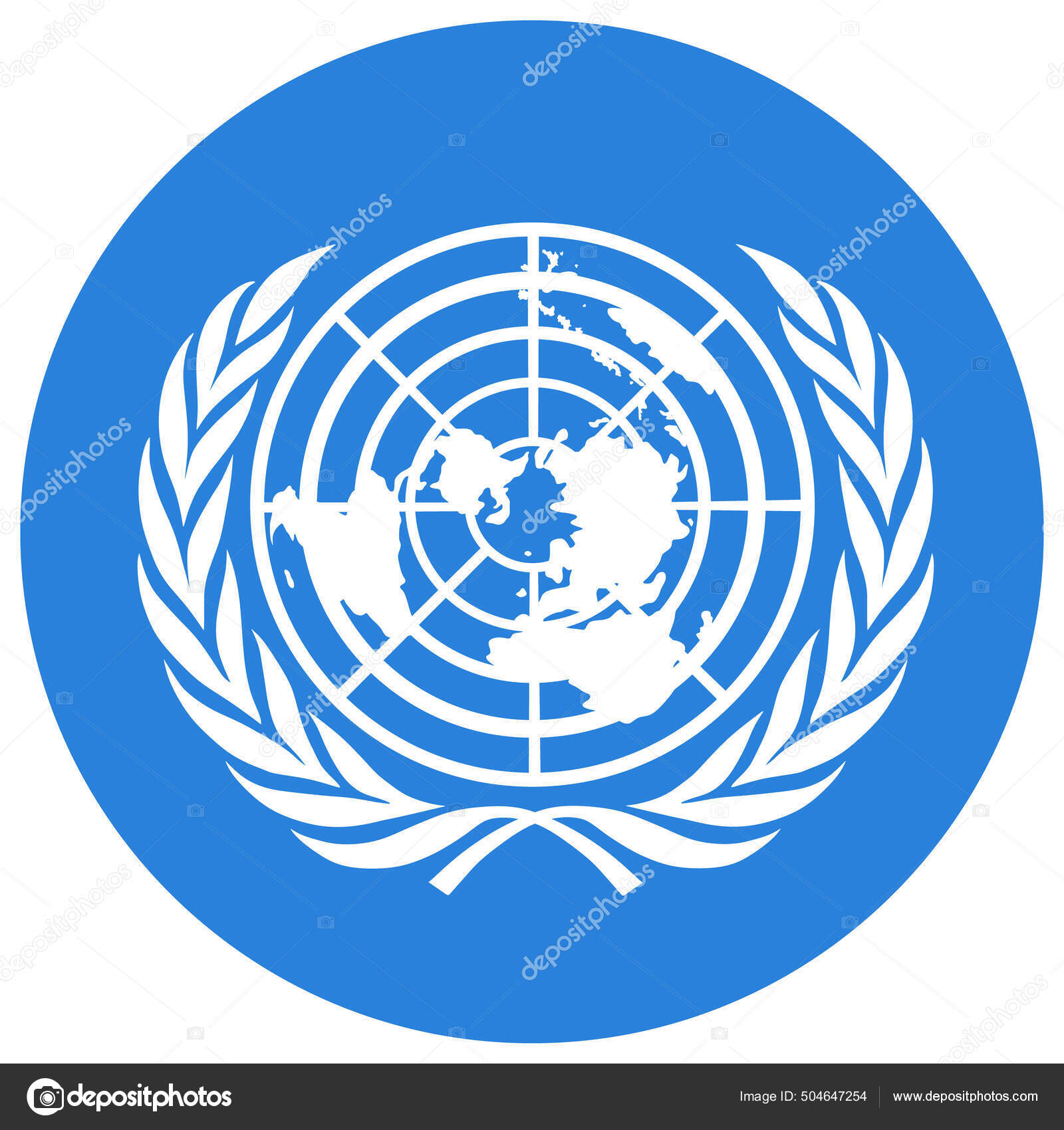 United Nation Flag Logo 4.223 United Nations Flag Stock Photos,