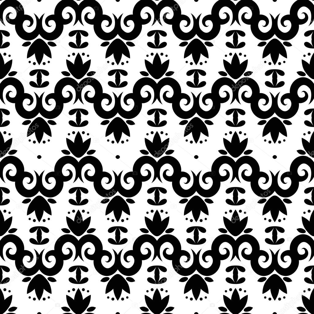 Royal lily pattern Stock Vector by ©Oksana6299956 120391798