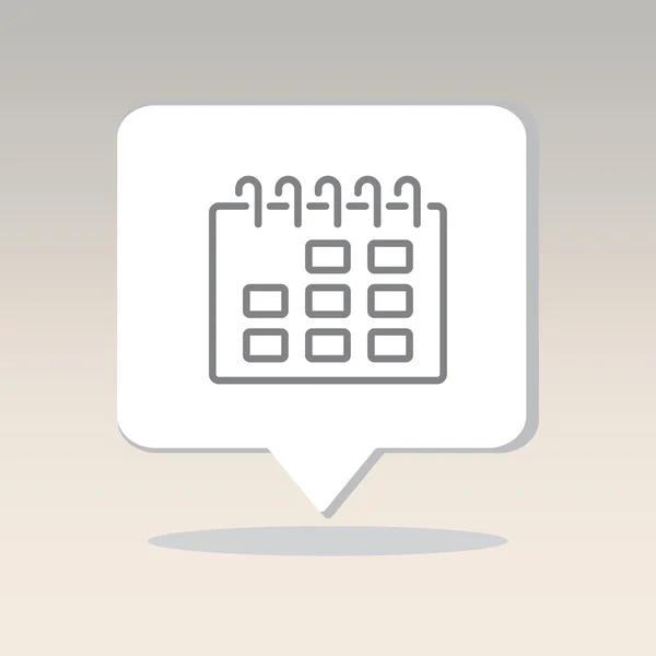 Simple Calendars icon Stock Vector by ©PPVector 120422624