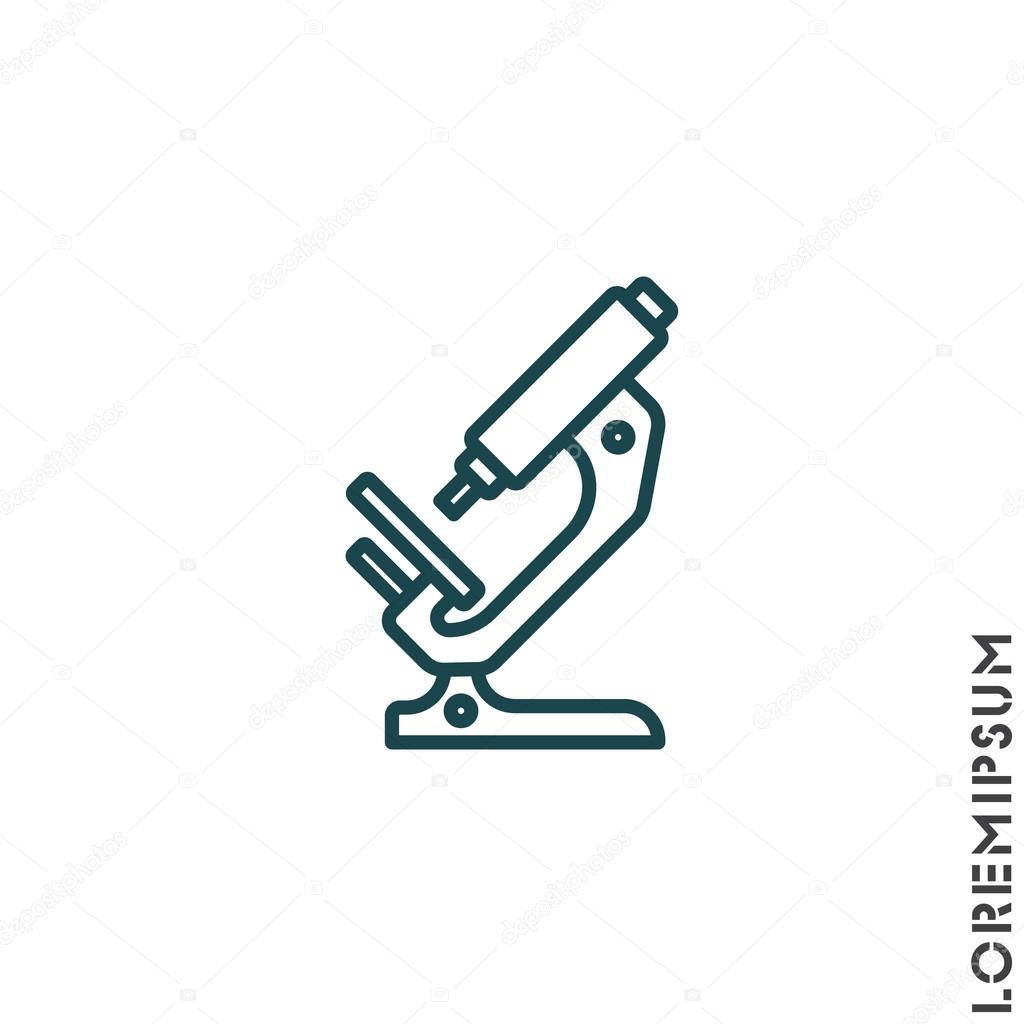 Medical Microscope icon Stock Vector Image by ©PPVector #120413202