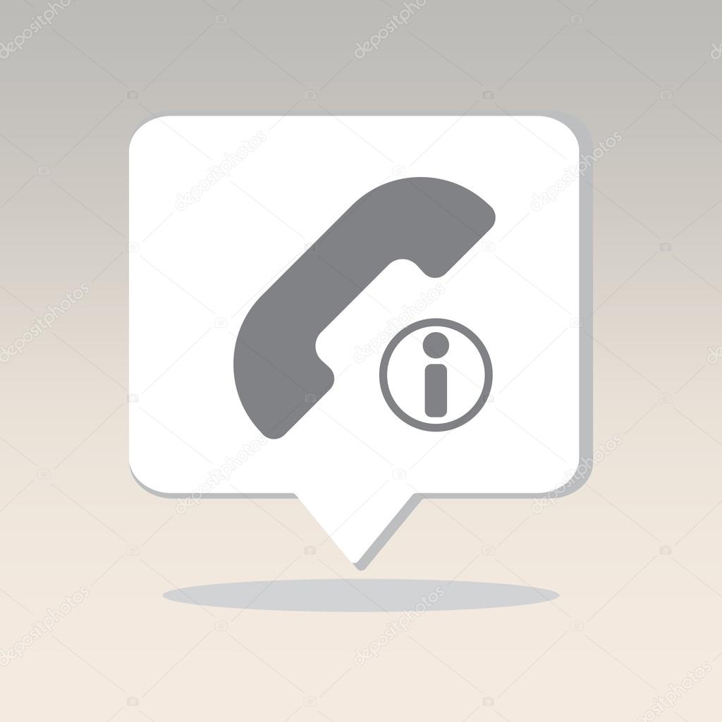 Ícone de chamada simples imagem vetorial de PPVector© 120420798