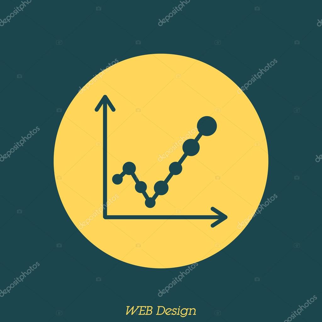 Web graph icon Stock Vector by ©PPVector 120420922