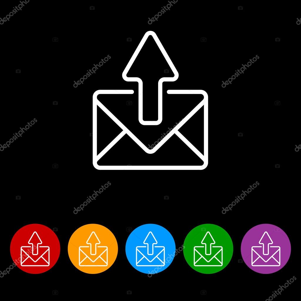 Simple message icon Stock Vector by ©PPVector 120425048