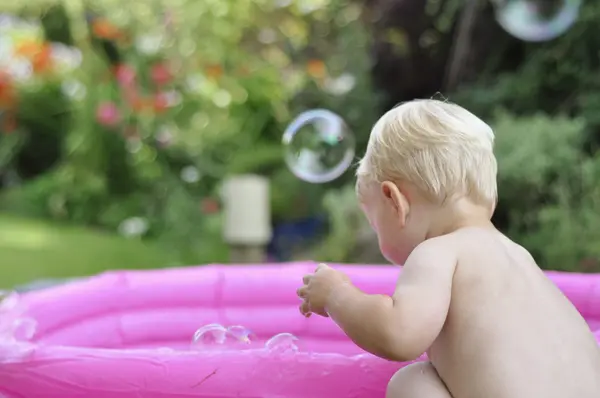 Child bubbles pool Stock Photos, Royalty Free Child bubbles pool Images ...