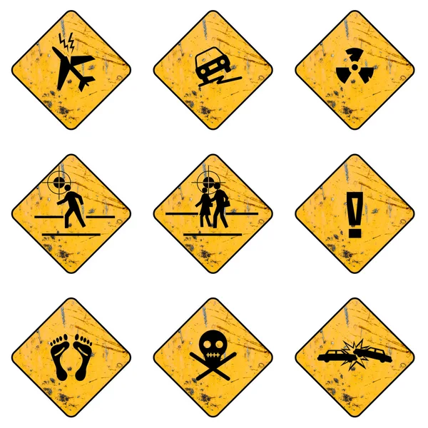 Science Laboratory Safety Signs — Stock Vector © icefront #4017385